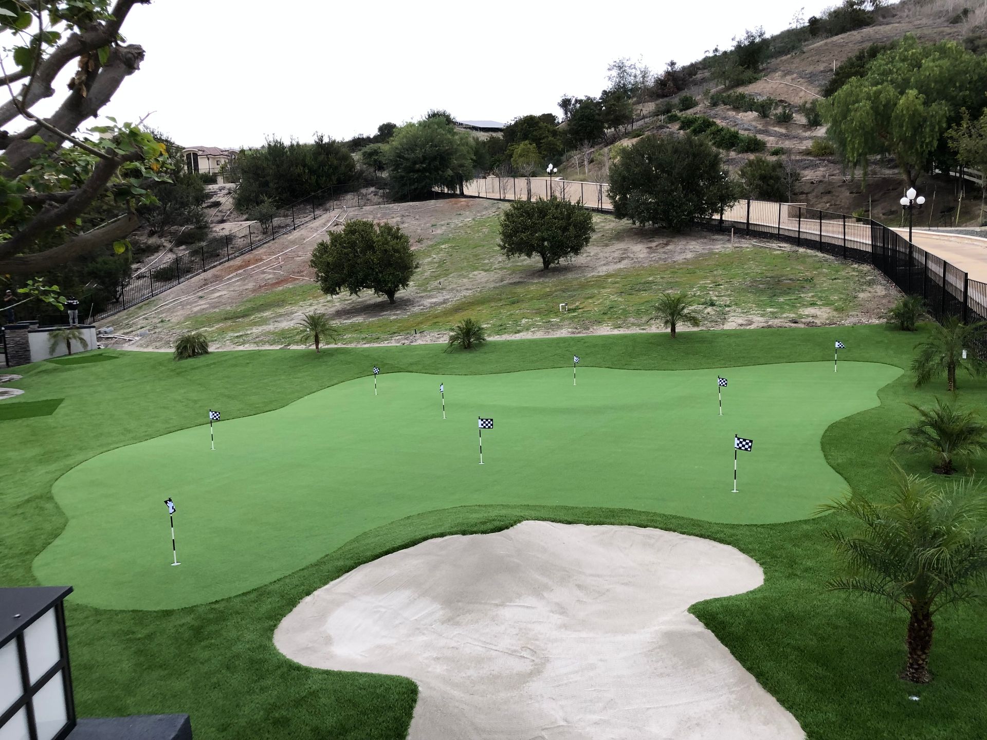 Synthetic Putting Green installation and design in SoCal