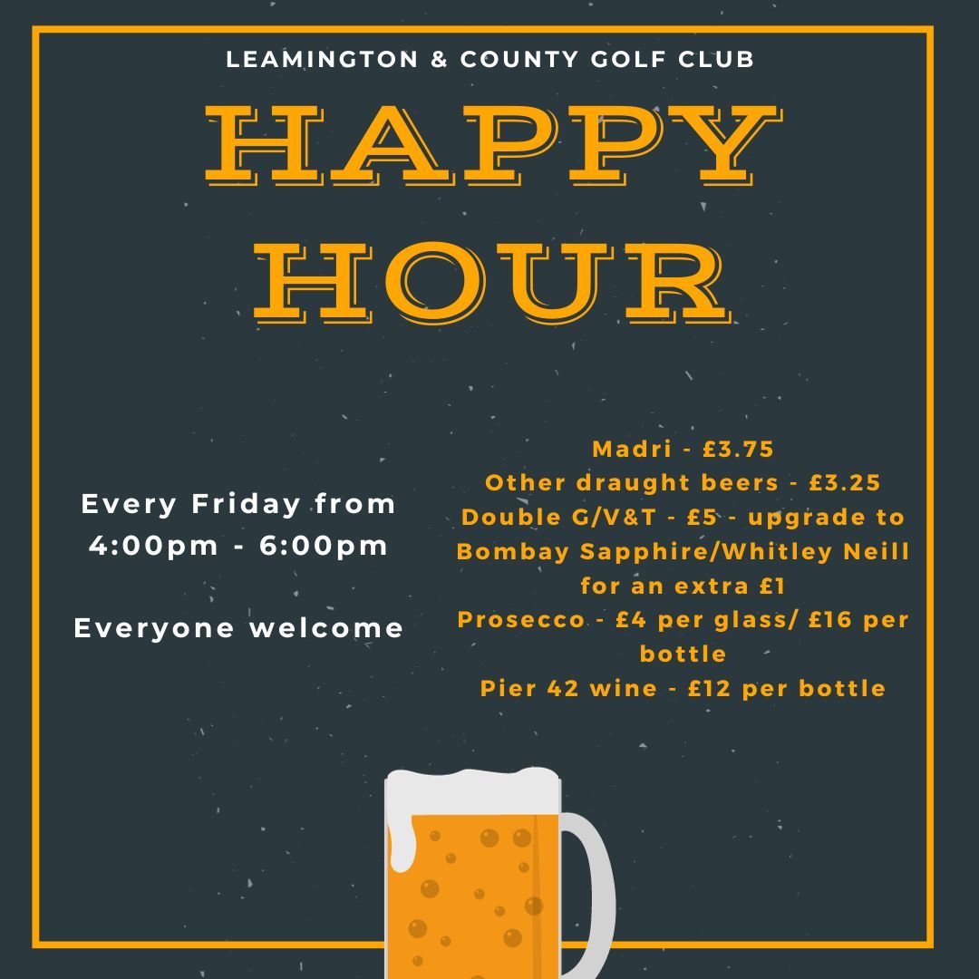 What's On | Warwickshire | Leamington & County Golf Club