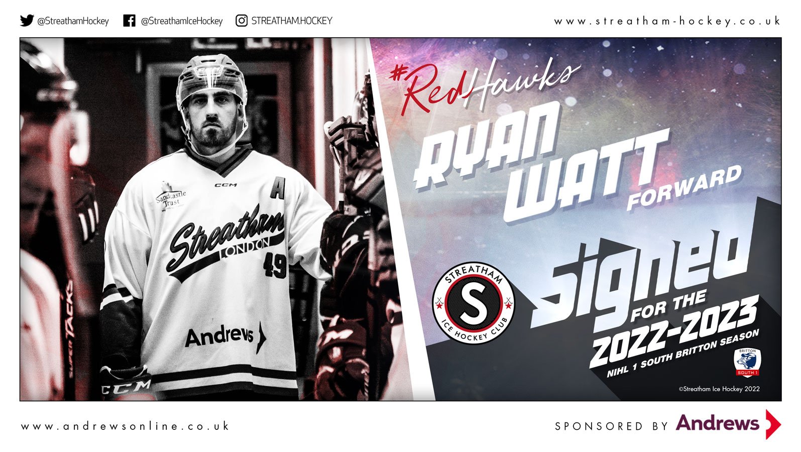 London Streatham Ice Hockey (The RedHawks)