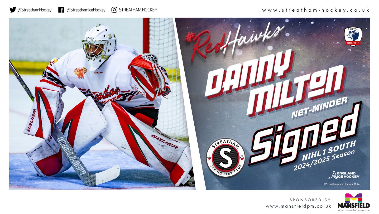 London Streatham Ice Hockey (The RedHawks)