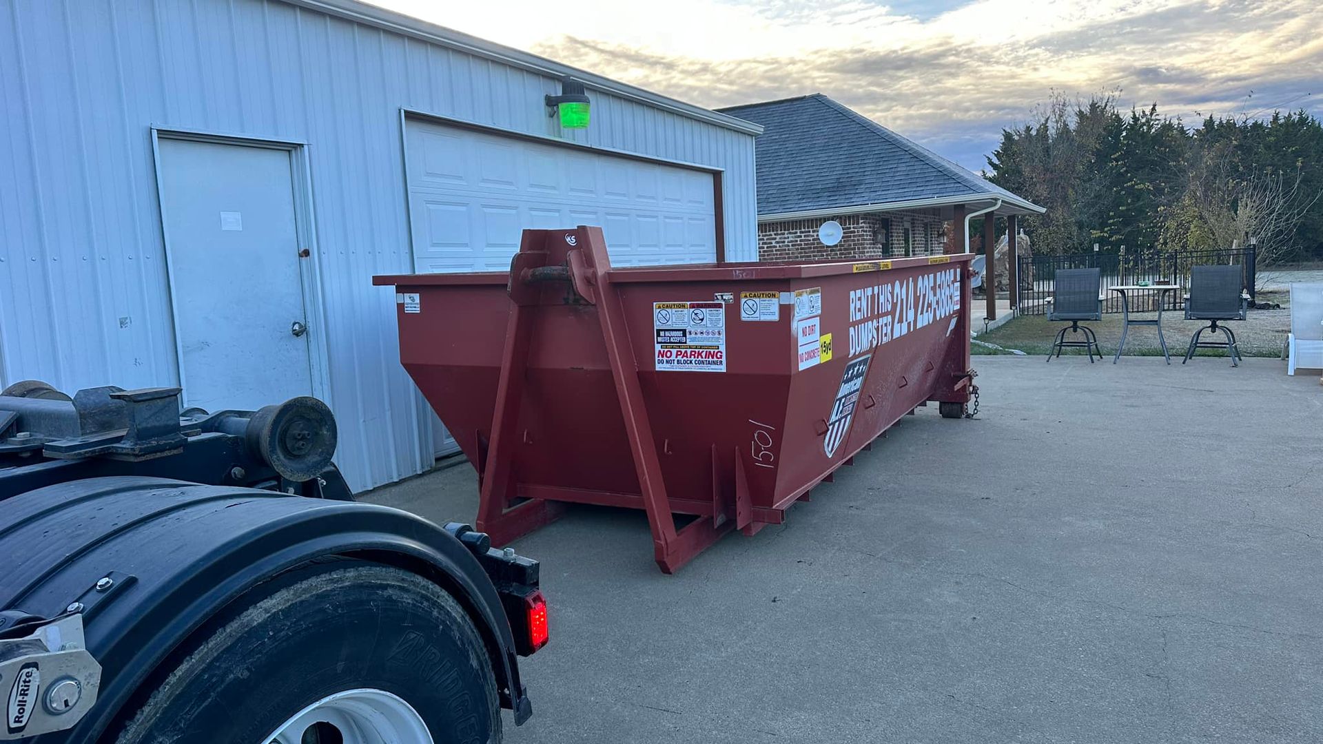 Dumpster Rental Dallas, TX - American AF Dumpsters