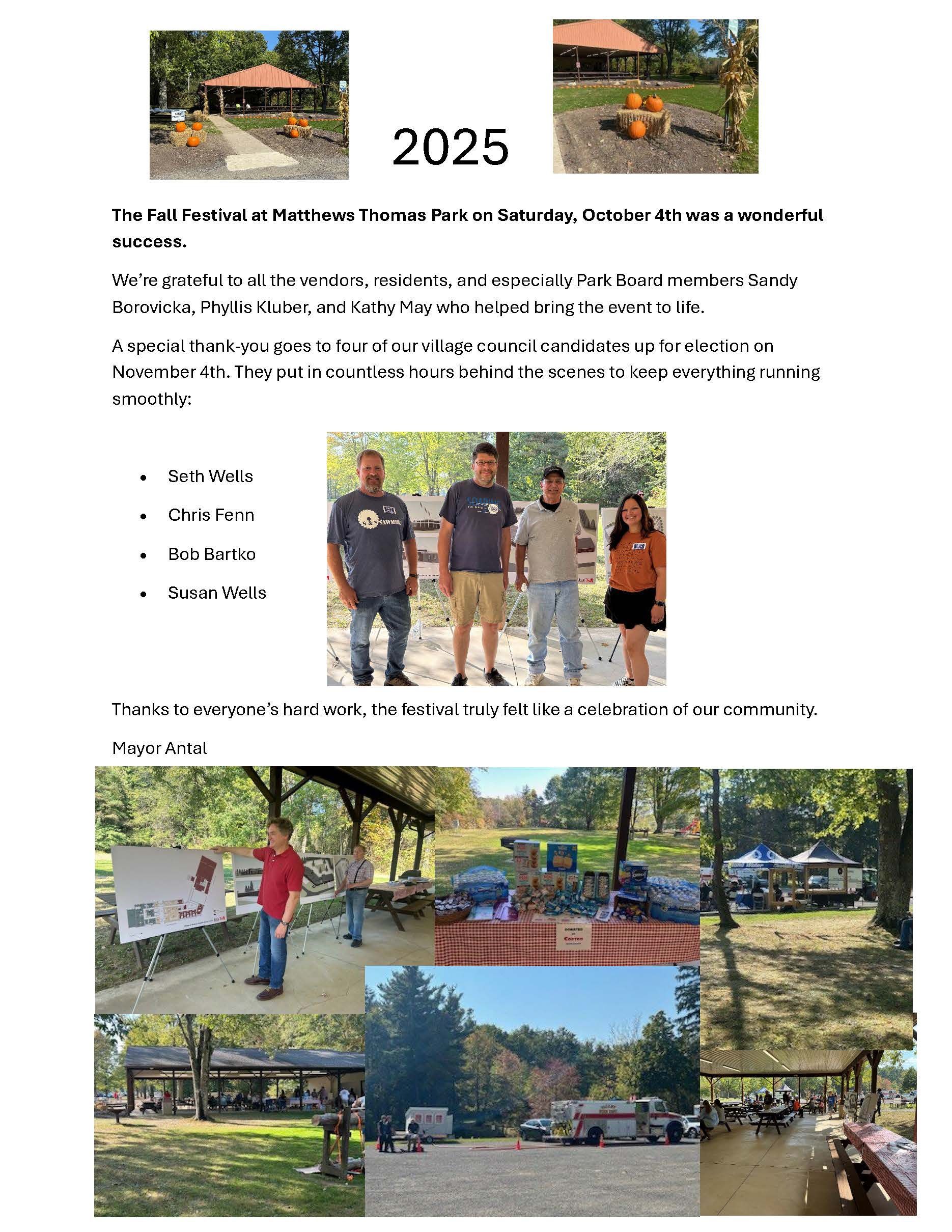 Community News & Events | The Village of Boston Heights