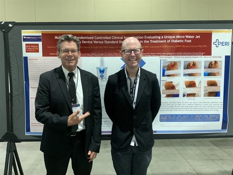 PERI Announces Award-Winning Research on Diabetic Foot Treatment