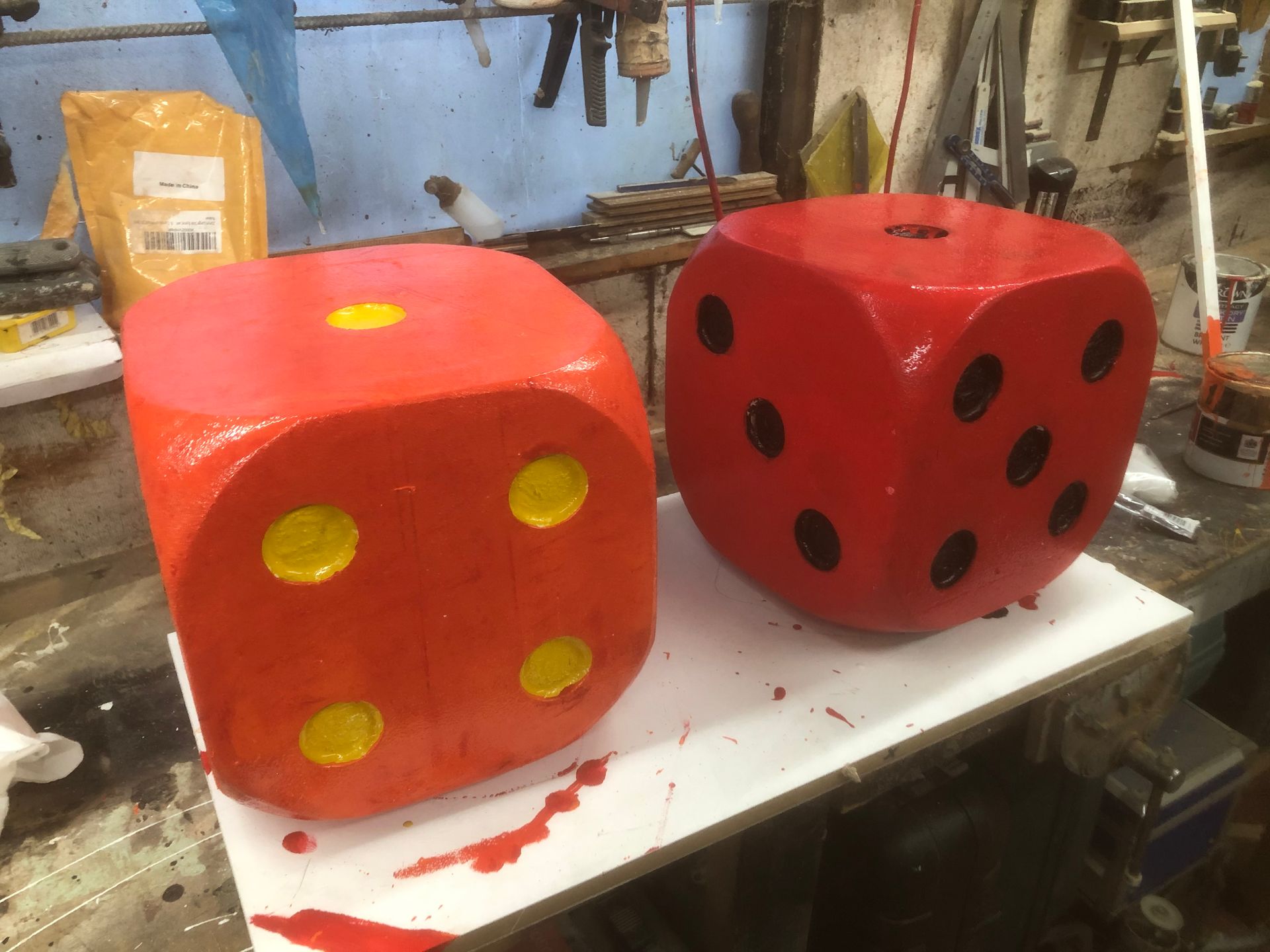 Giant Garden Dice