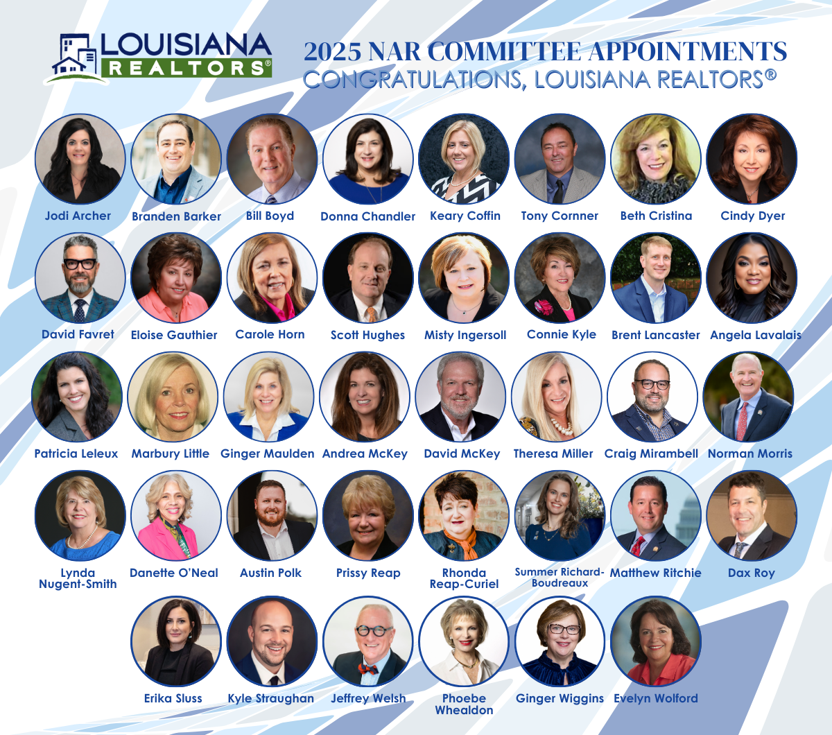 2025 NAR Committee Appointments