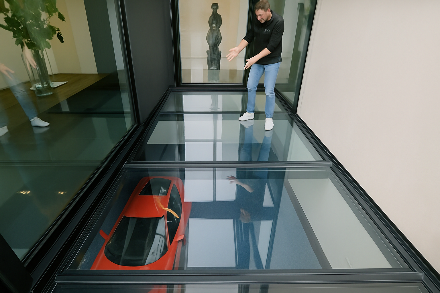 Glass Floors & Structural Glass Flooring Systems | TCG Glass