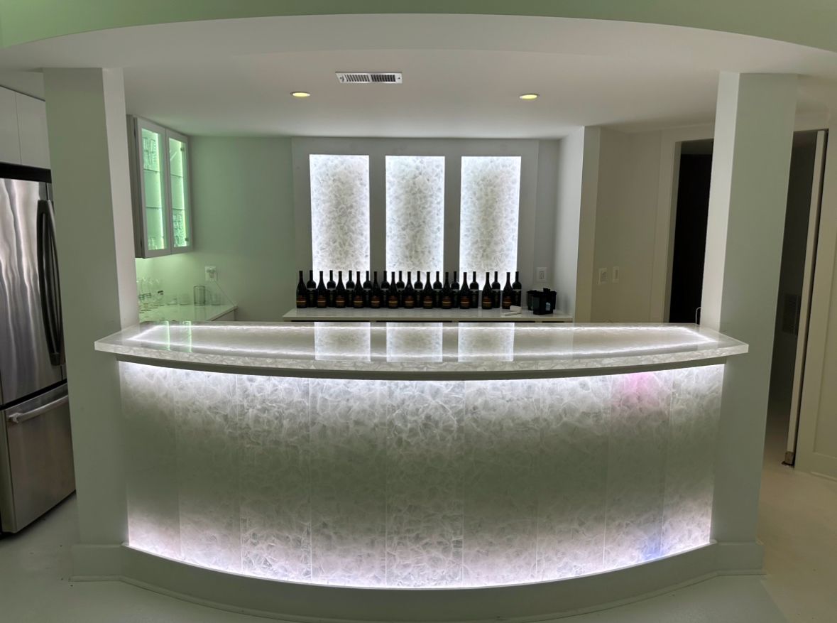 Glass Countertops | Custom Glass Countertops | TCG Glass