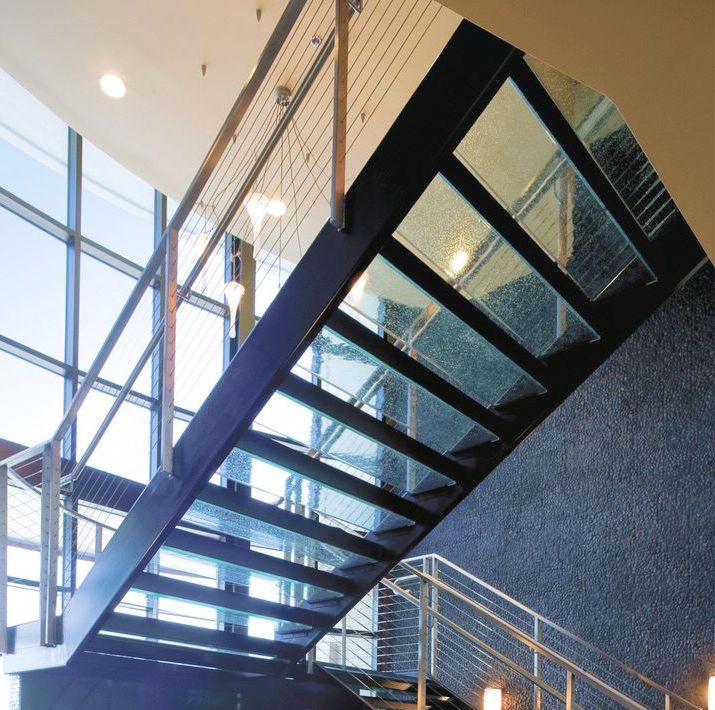 Glass Staircases | Glass Stairs and Treads | TCG