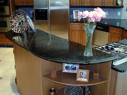 Glass Countertops | Custom Glass Countertops |TCG Glass