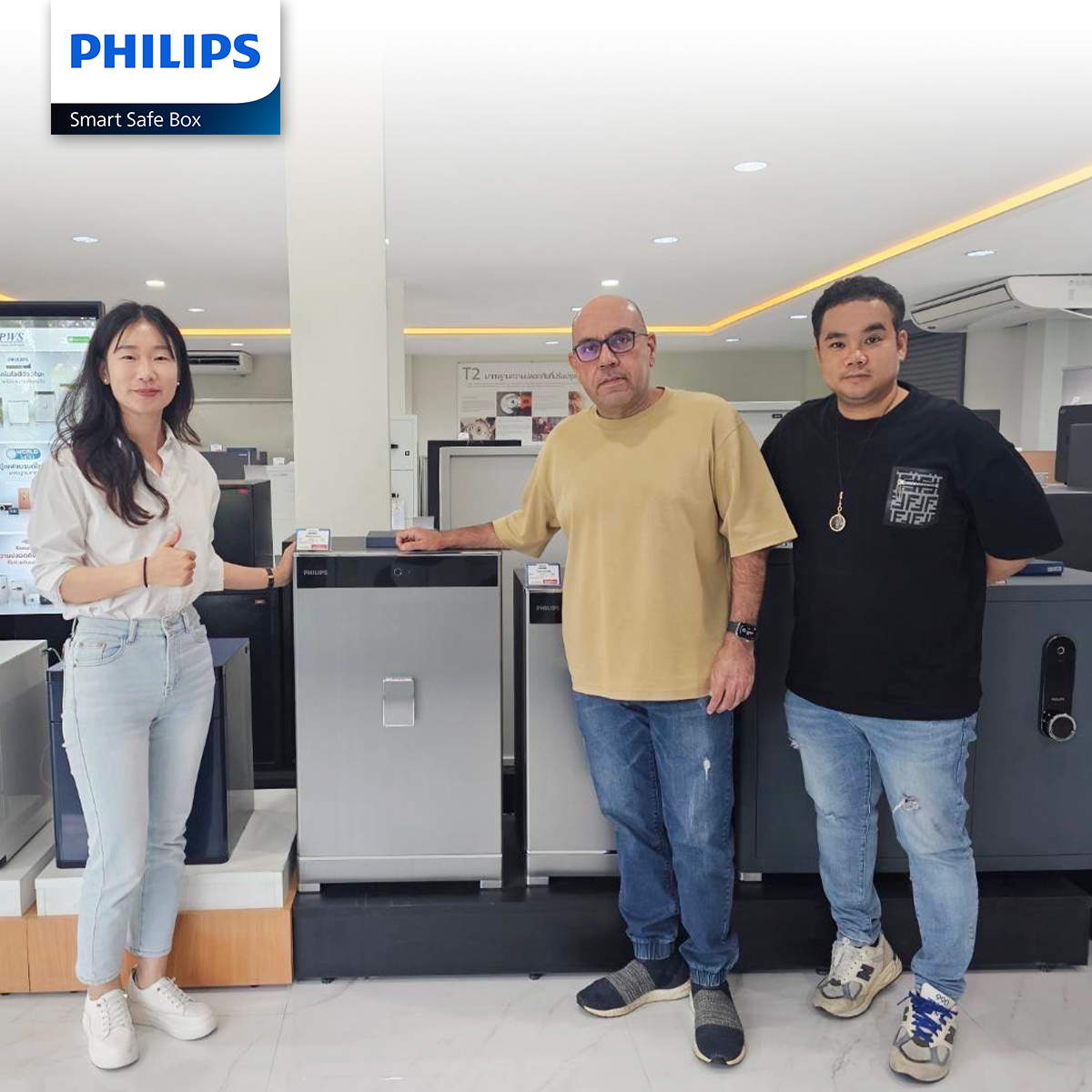บริษัท โปรดักซ์ เวิลด์ เซฟตี้ จำกัด มีโอกาสต้อนรับตัวแทนจาก PHILIPS ...