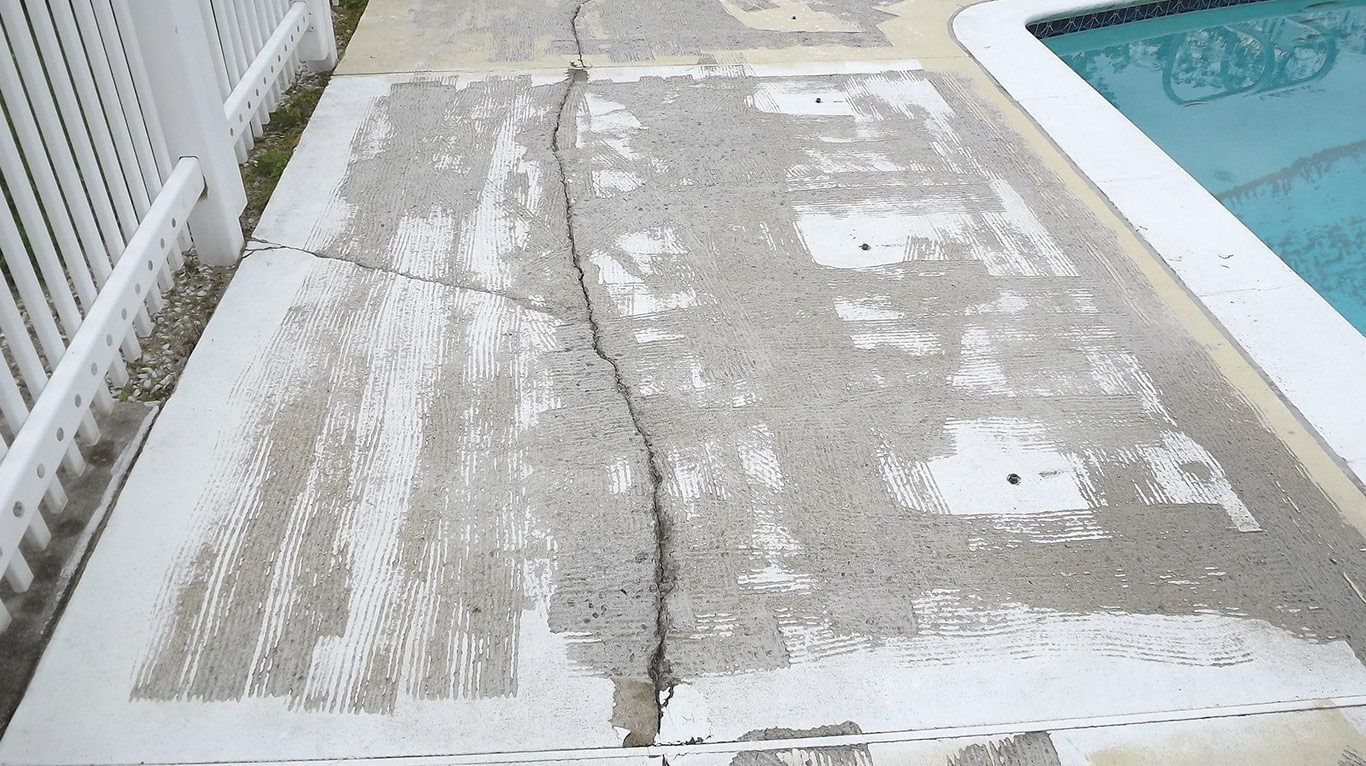 Decorative Concrete Spray Deck | Nashua, NH | GMS Decorative Concrete ...