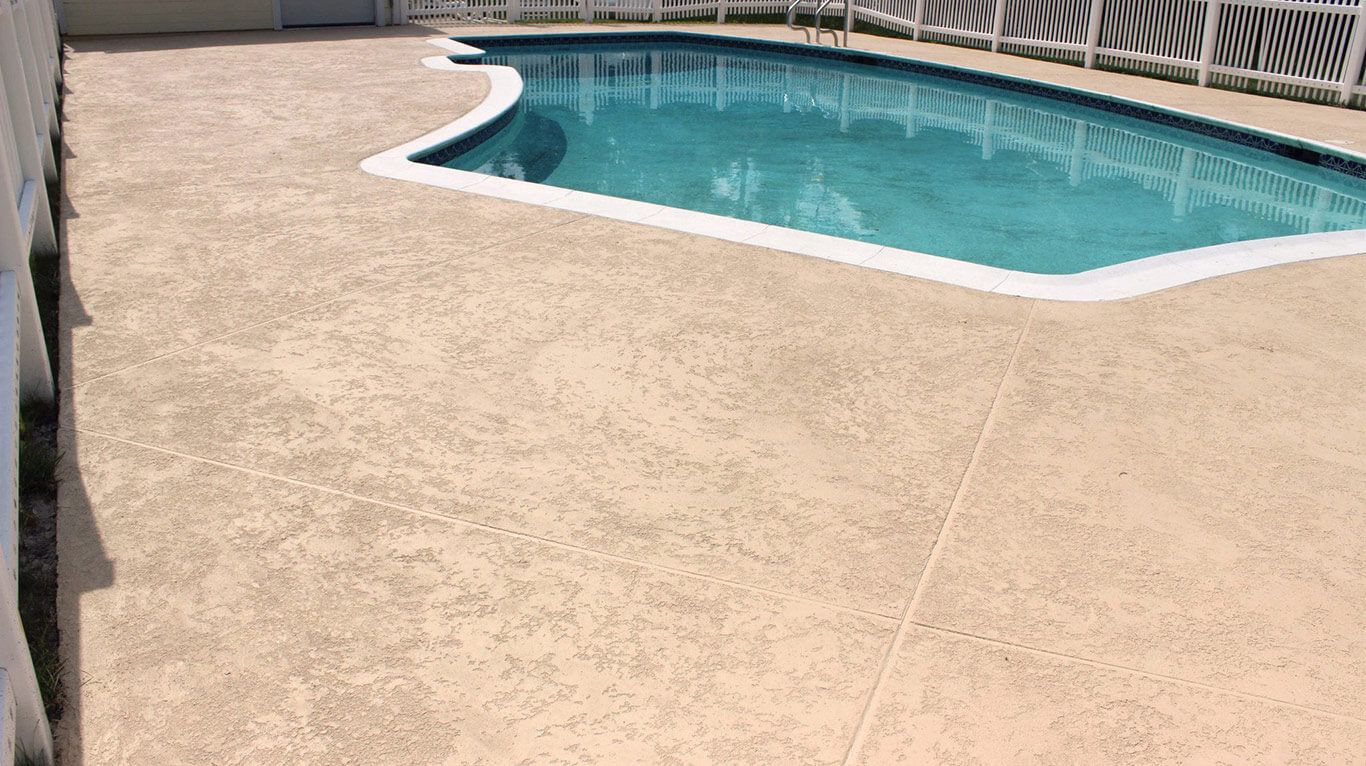 Decorative Concrete Spray Deck | Nashua, NH | GMS Decorative Concrete ...