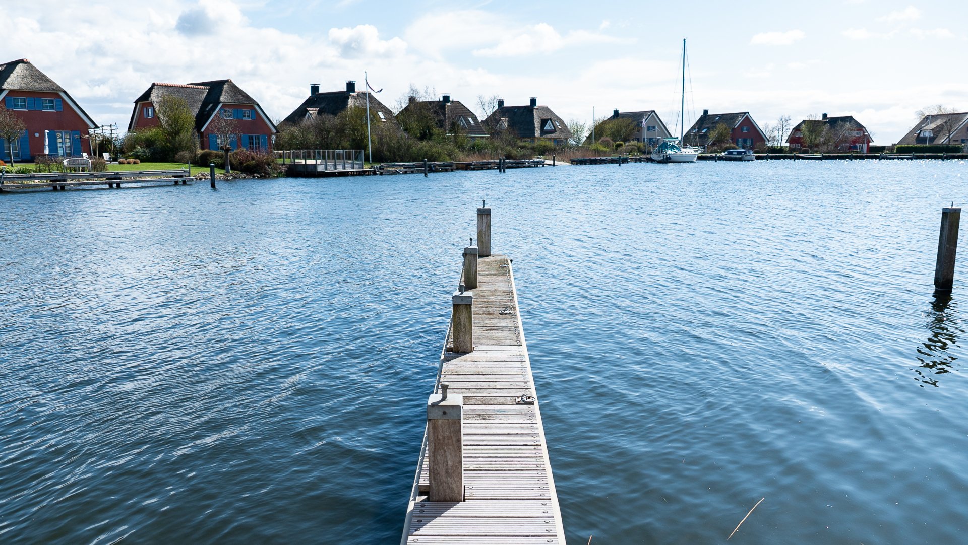 Vakantiehuis Water Villa Friesland in Stavoren aan het water.