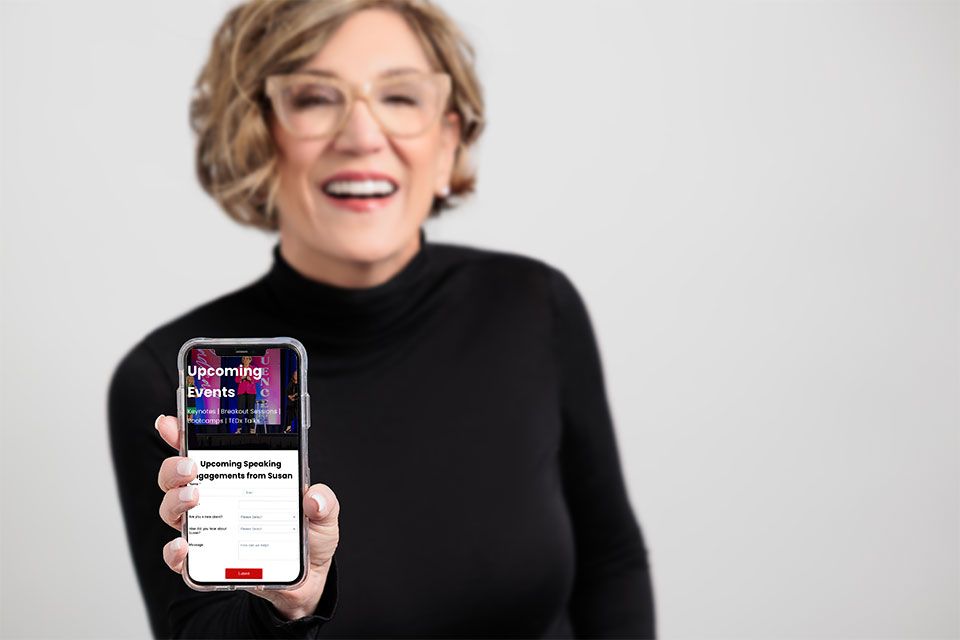 Inspirational female speaker | Susan Frew Speaks