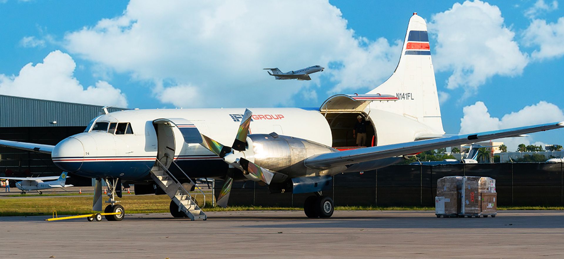 Convair 580 - Air Cargo Transport | IFL Group