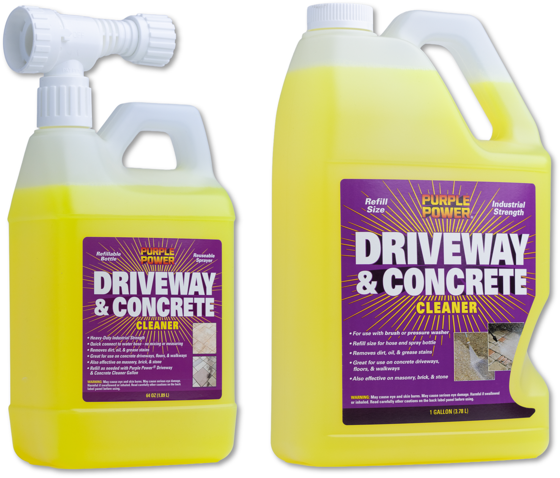 Driveway & Concrete Cleaner | Purple Power