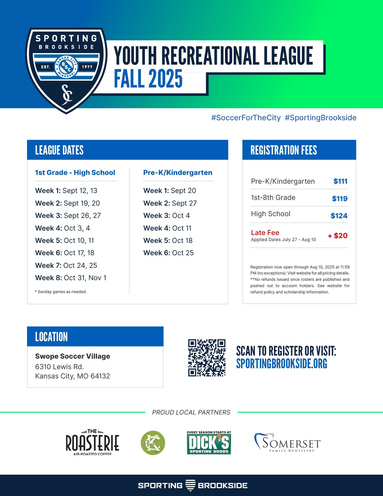 Sporting Brookside - Recreational Soccer League