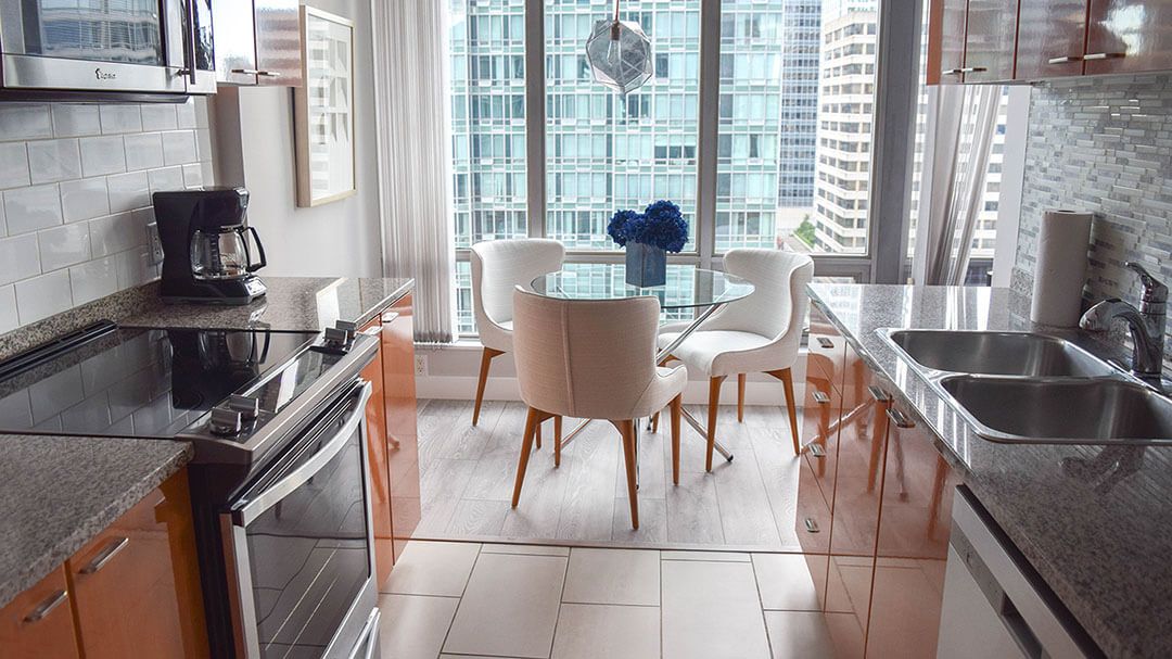 One Bedroom + Den Furnished Apartment | Downtown Vancouver