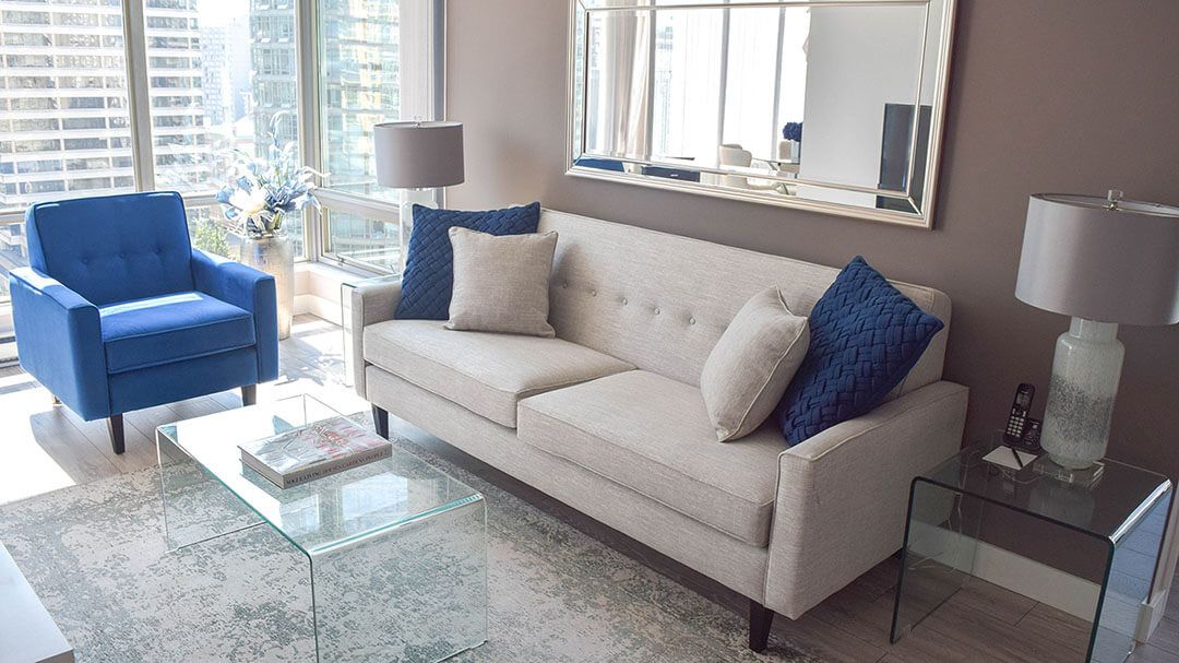 One Bedroom + Den Furnished Apartment | Downtown Vancouver