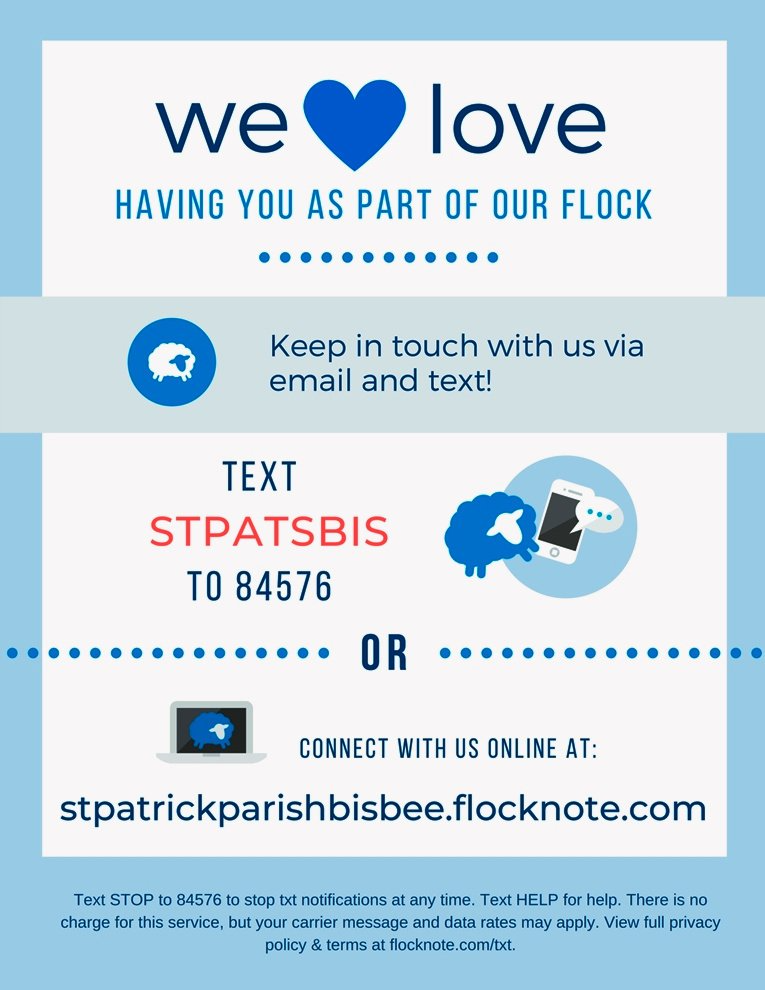 Parish Flocknotes and Bulletins