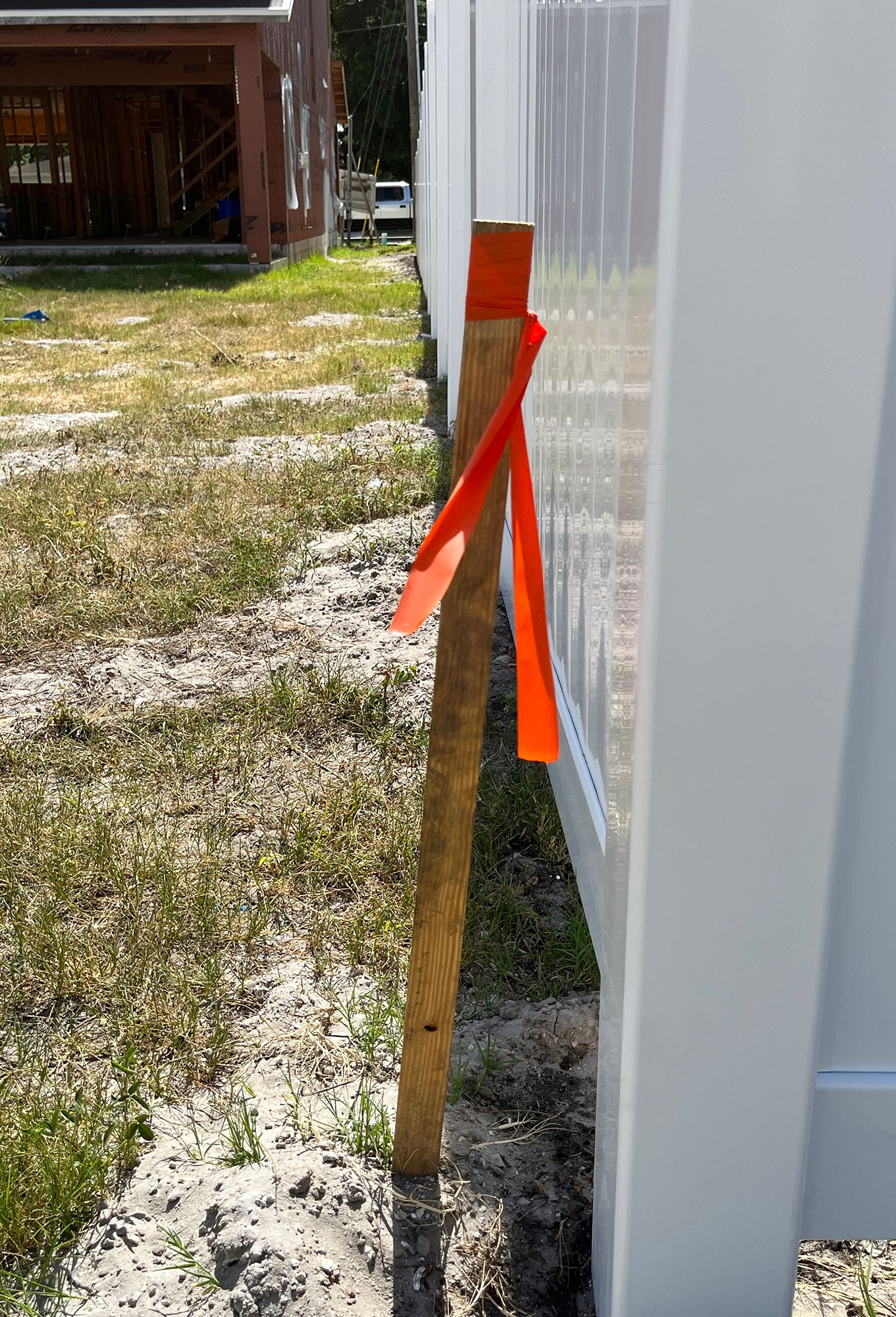 Stake your property for fences, additions or transactions