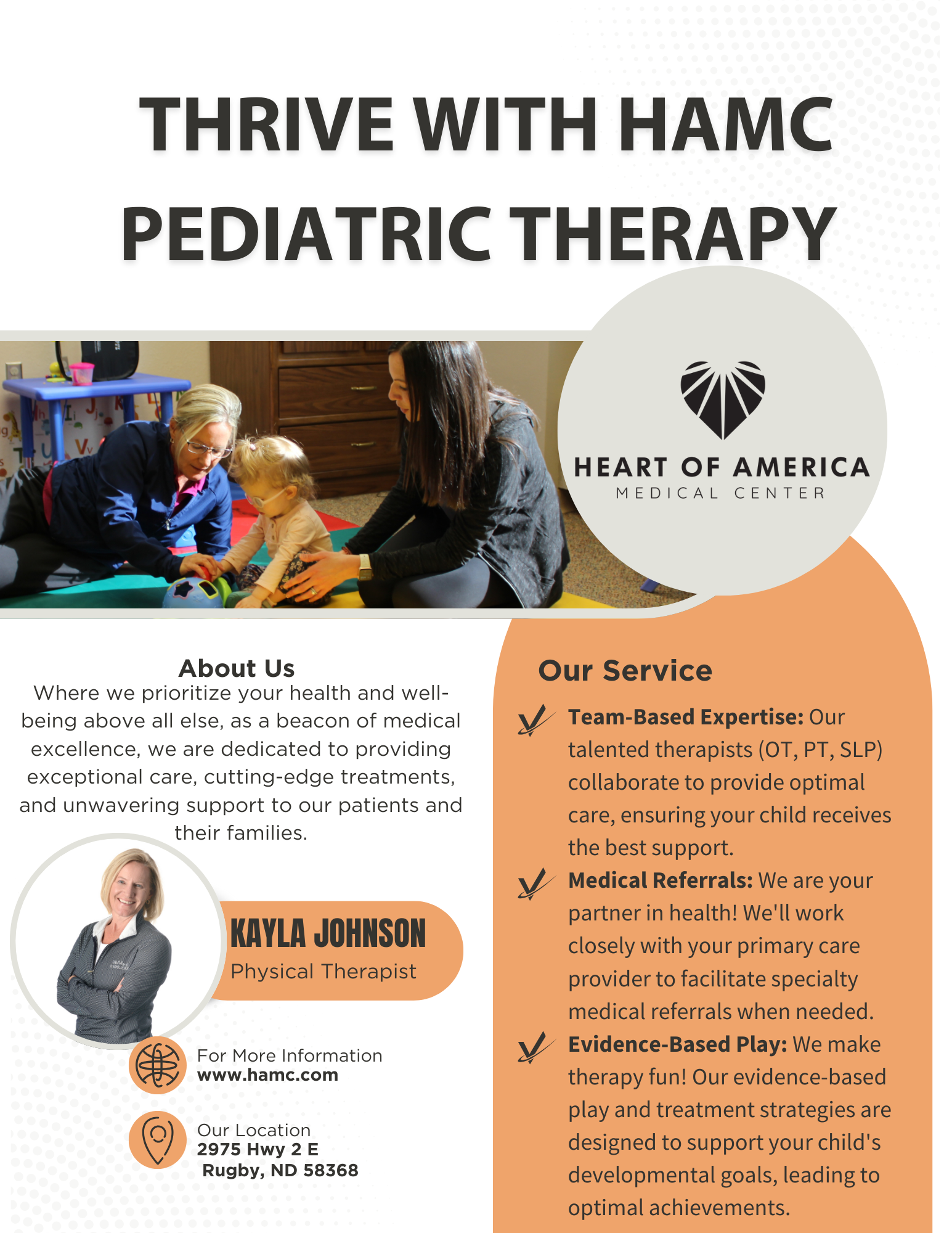 Rehabilitation Services | HAMC | Rugby North Dakota