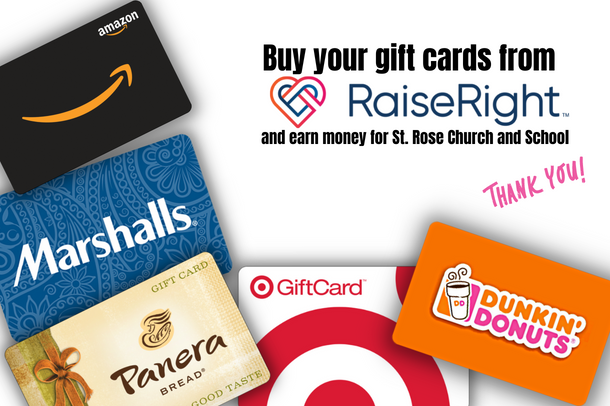 Scrip Program at St. Rose