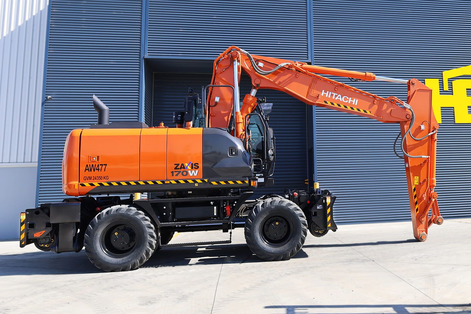 Wheeled Excavator | RGS System | Harrybilt Engineering