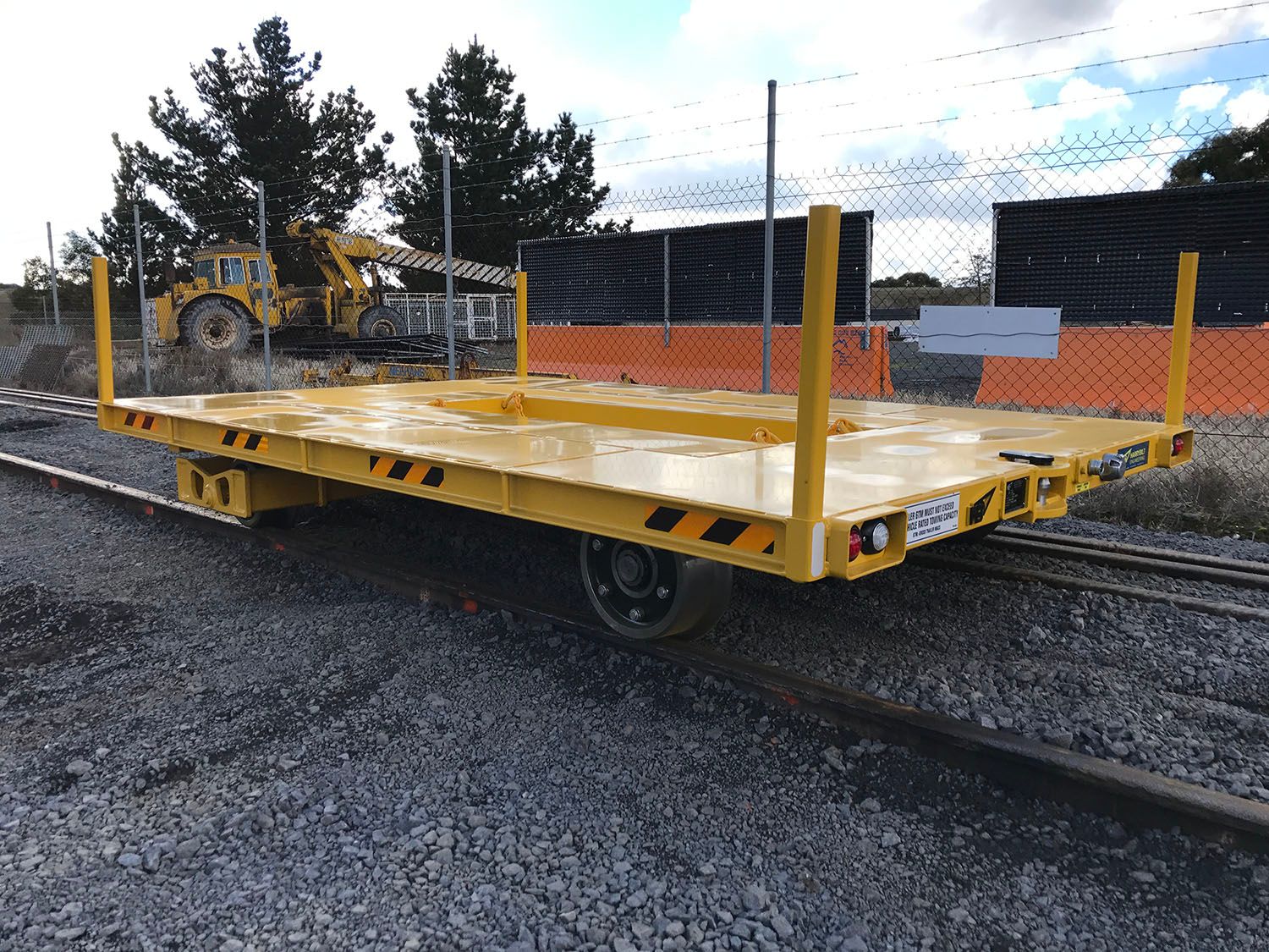 Flat Rail Trailer