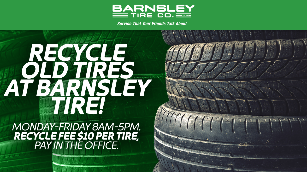 Recycling Tires | Barnsley Tire Co. | Boulder, CO