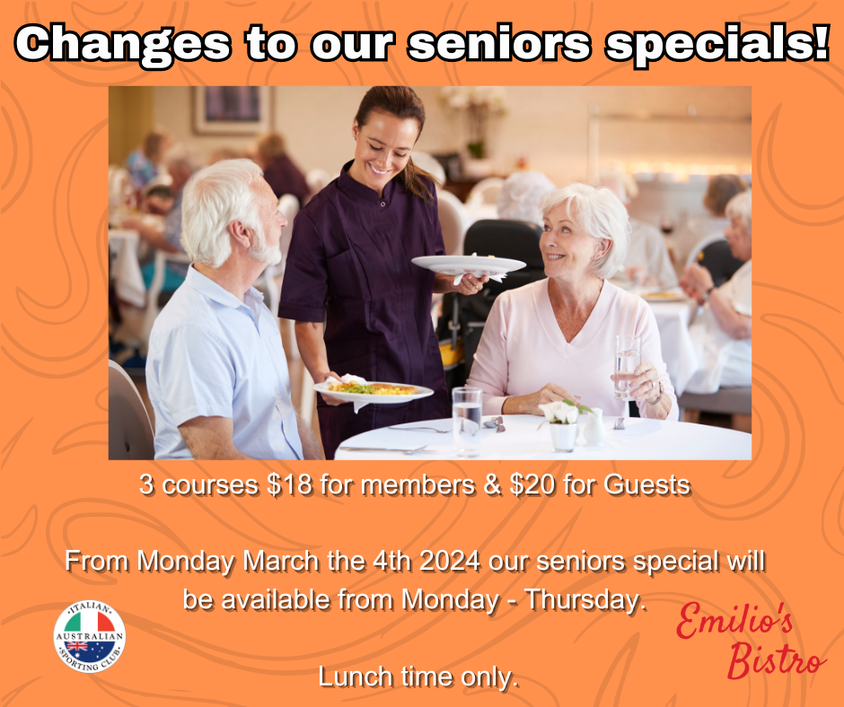 Bistro | Morwell, VIC | The Italian Australian Club