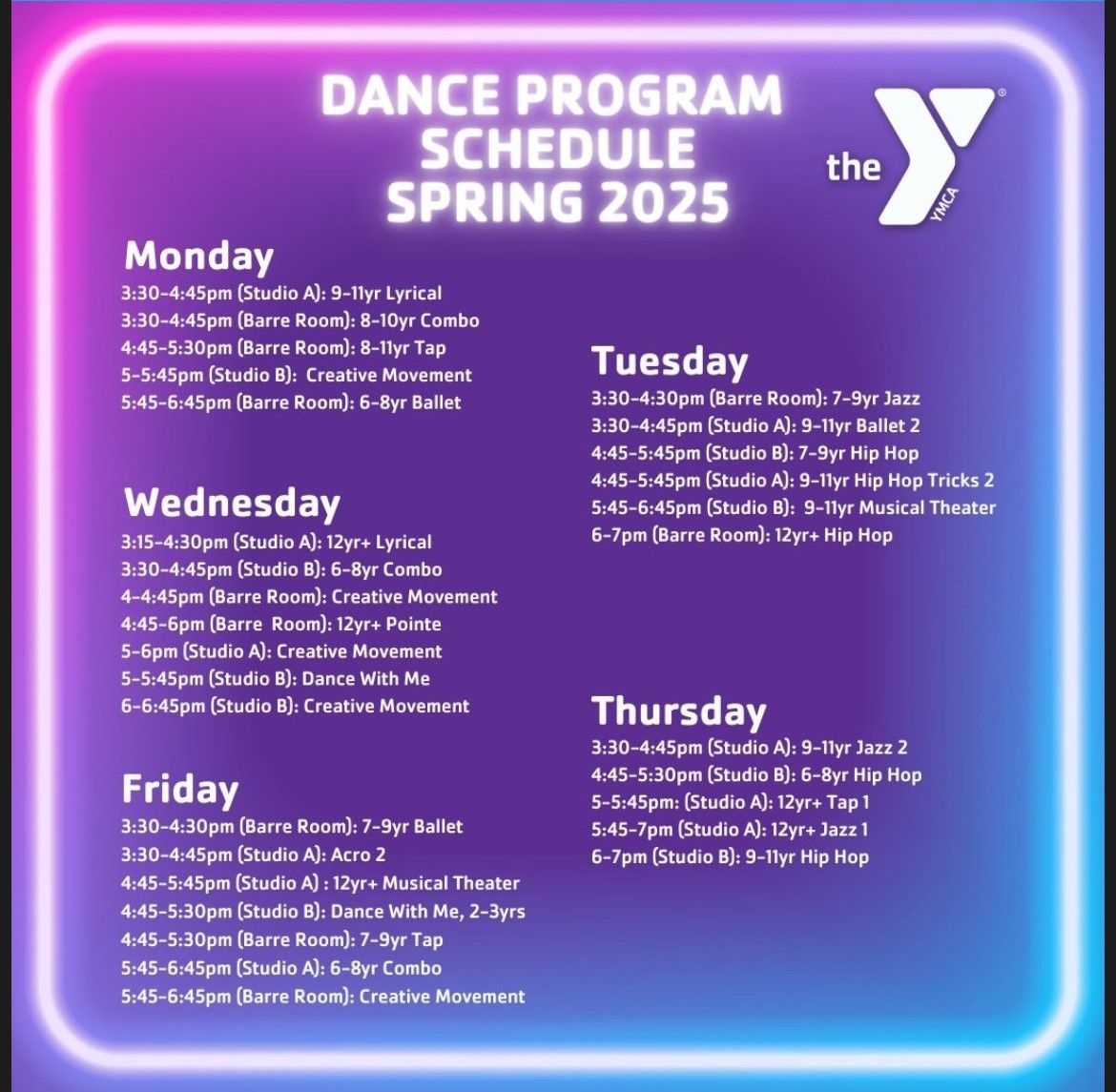 Hopkins County YMCA DANCE