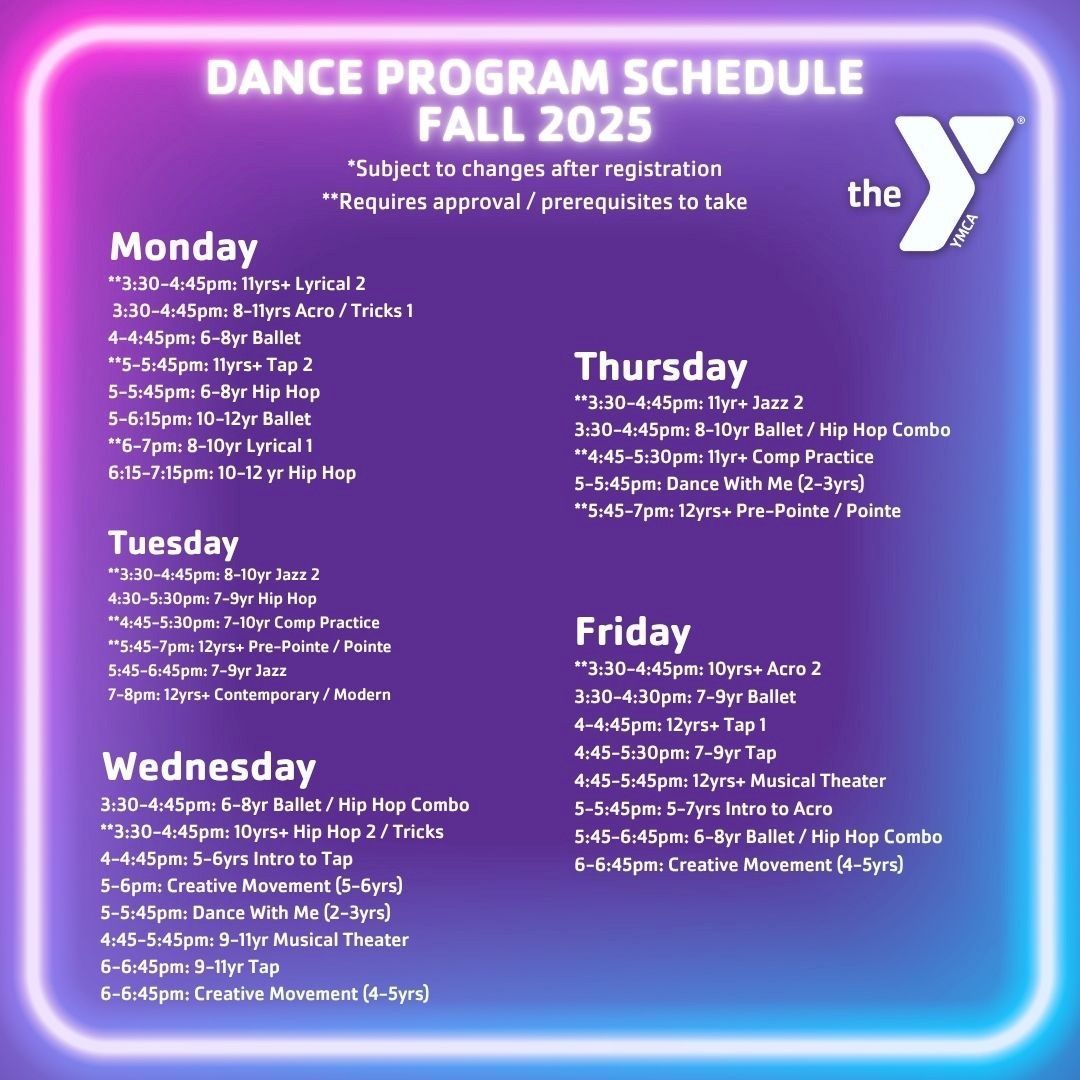 Hopkins County YMCA DANCE