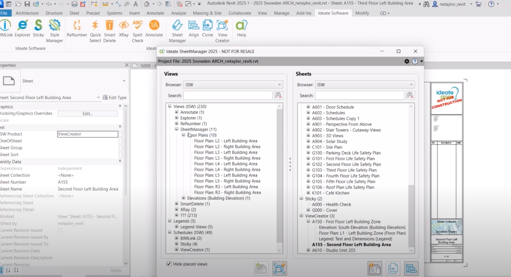 Mastering Revit Sheet and View Management with IdeateApps
