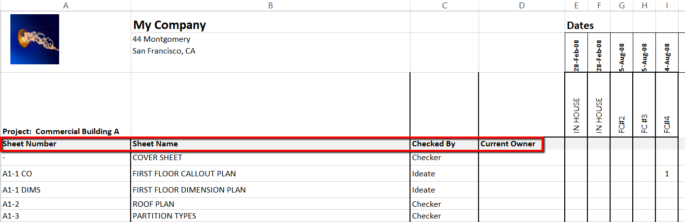 Ideate Bimlink Customizing Document Issue Records