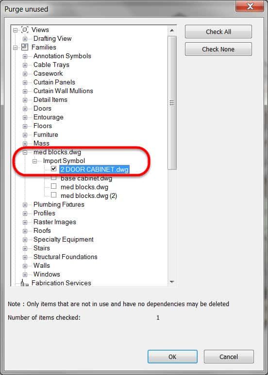 Purging Imports in Revit Models with Ideate Explorer