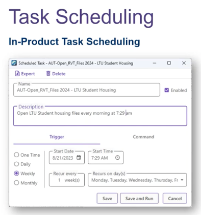 Schedule Tasks in Revit with Ideate Automation