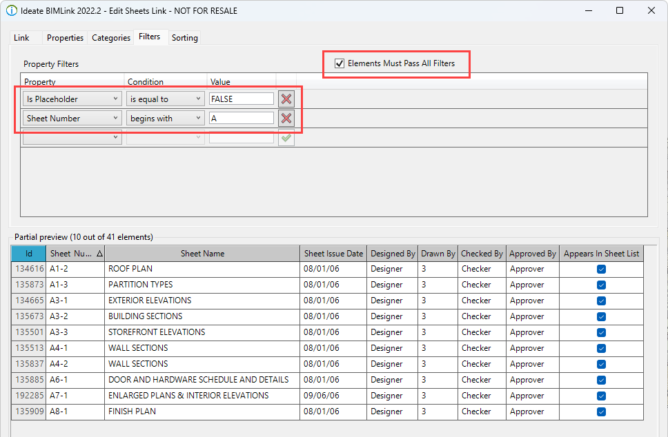 Ideate Automation Dynamic Sheet Set Using Ideate Bimlink