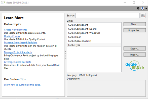 Evolve Consultancy Prepares COBie Documents with Ideate BIMLink