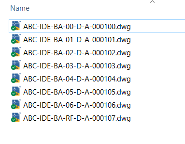 How to Name DWG Exports from Ideate Automation to ISO 19650