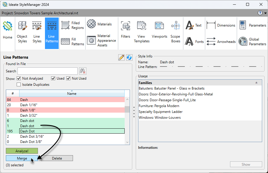 Paul F Aubin - Ideate StyleManager - Snowdon Towers - Revit 2024