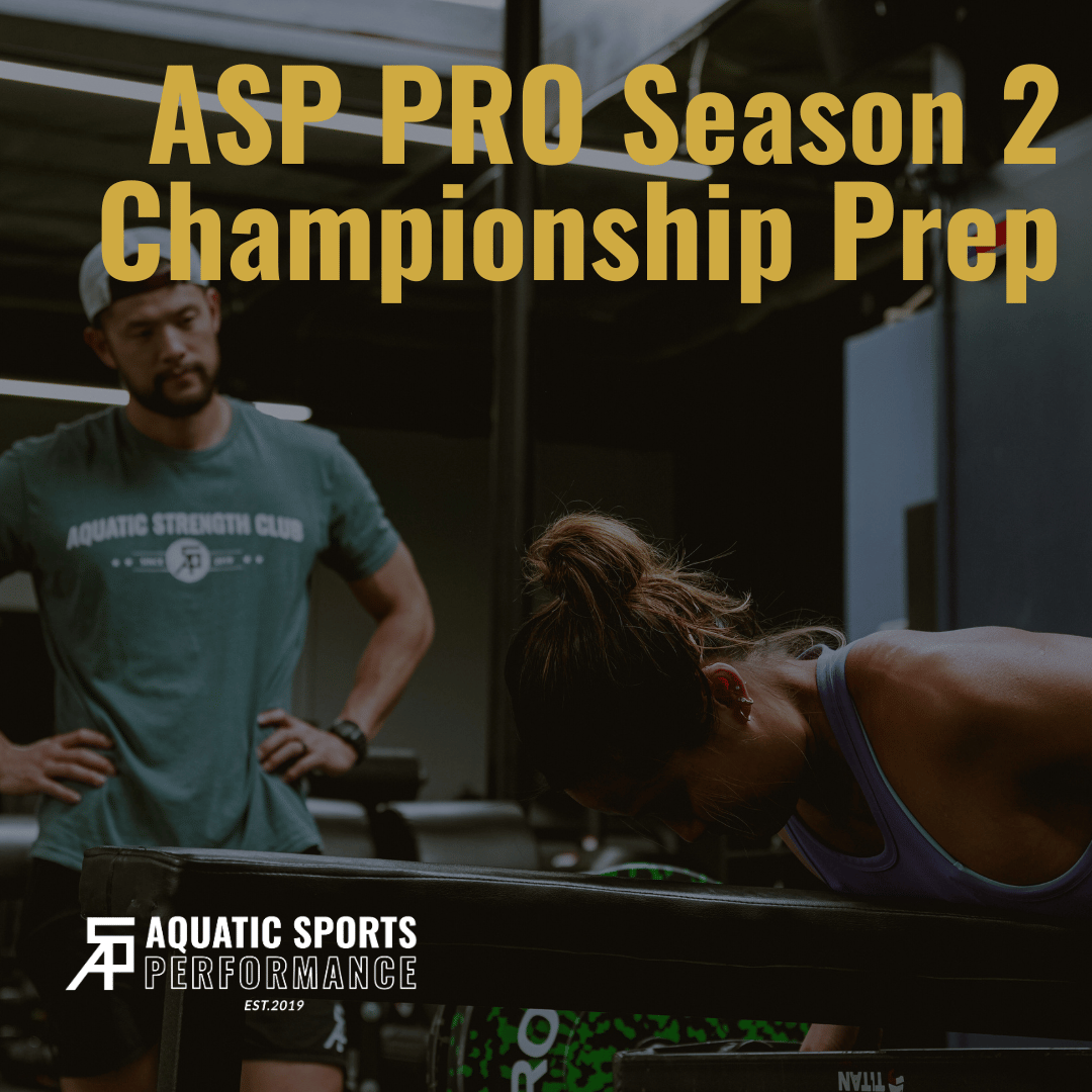 Dryland: Train like the ASP Pros