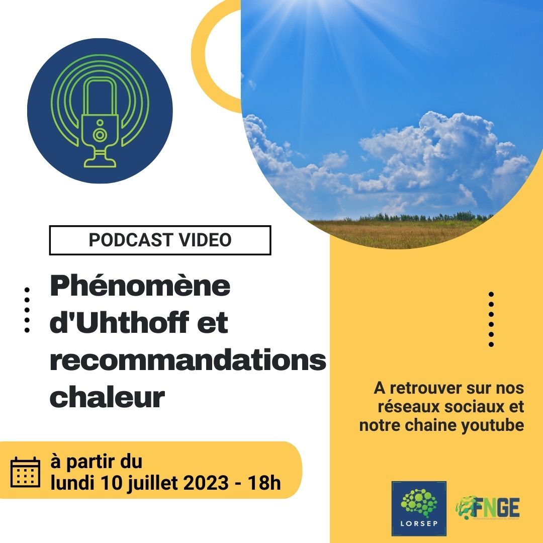 Webinaire : phénomen d'Uhthoff et recommandations chaleur
