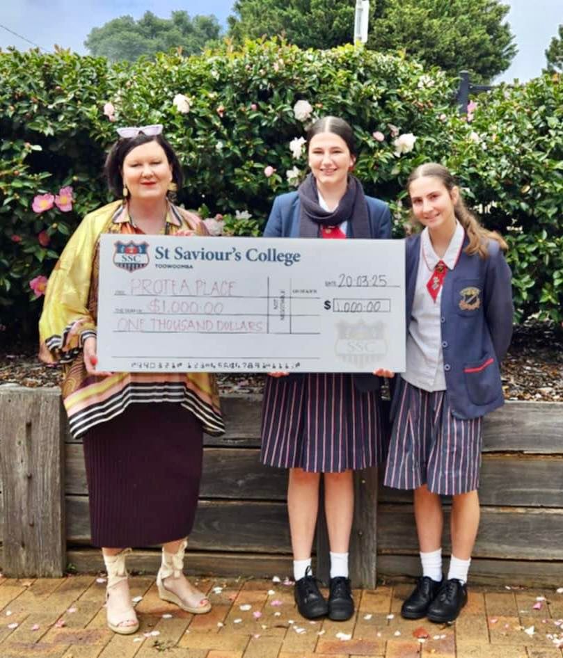 Thanks to St Saviour's College, Toowoomba