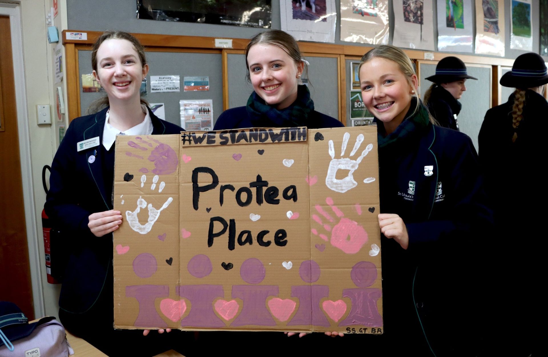 Thanks to Saint Ursula's College Toowoomba