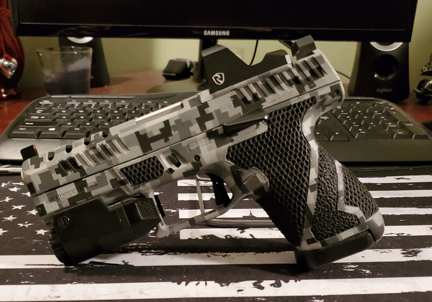 Pistol Mods Laser Stippling | ASC Gun Worx