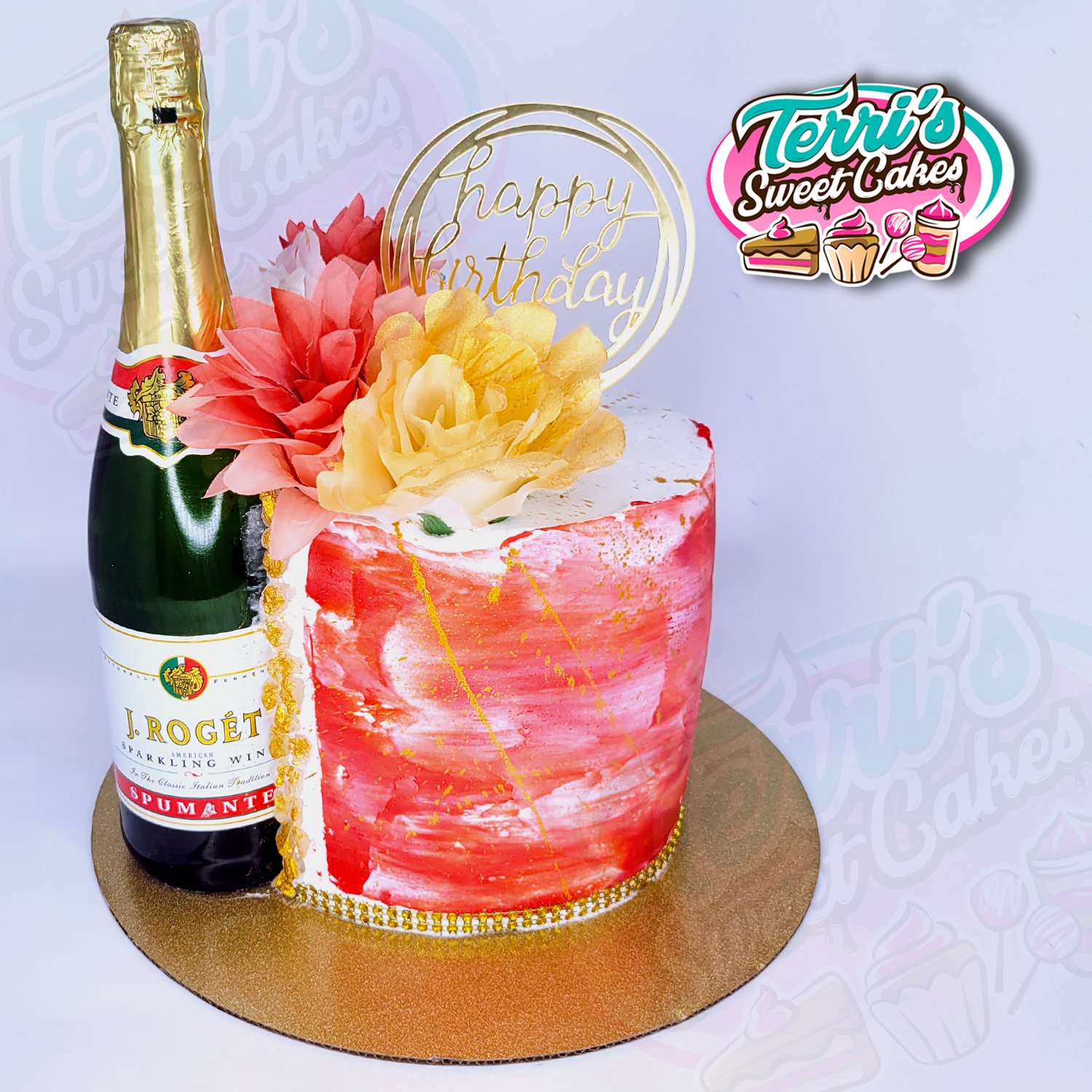 Make a Toast with These Fabulous Alcohol-Inspired Birthday Cakes