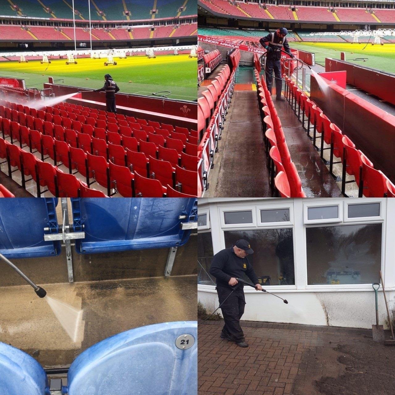 Stadium Cleaning | A Quality Service | AQS