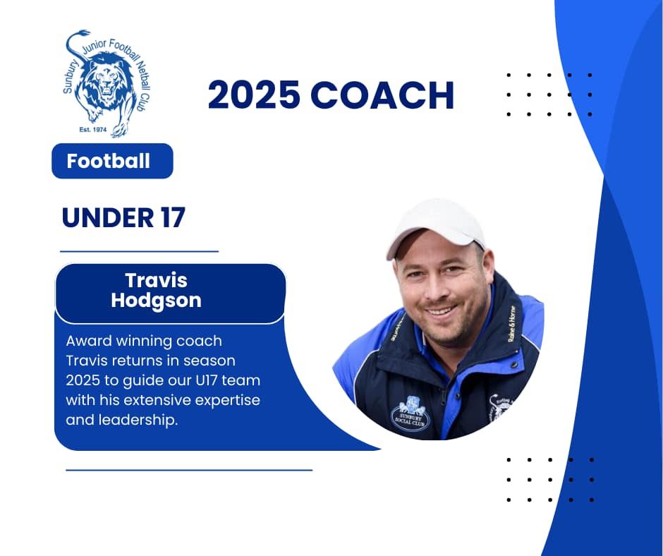 Junior Football Coaches | Sunbury Lions JFNC