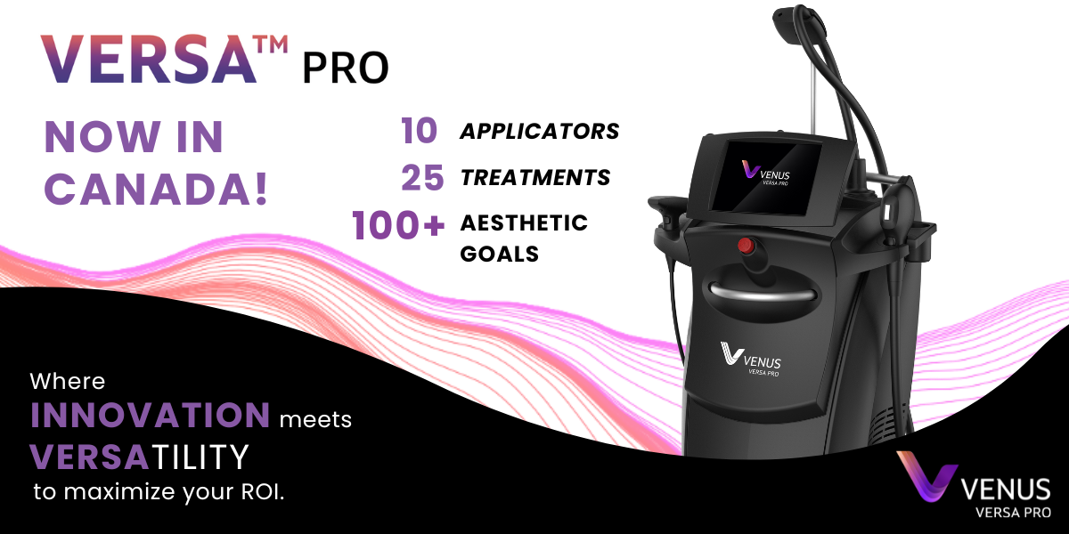 Venus Concept Announces Approval for Venus Versa™ Pro in Canada